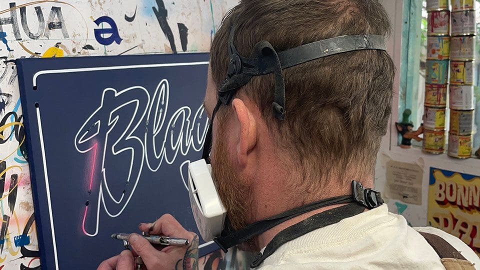 Sign Painter Artist Sign Painting Sign Painter Salt Lake City Austin