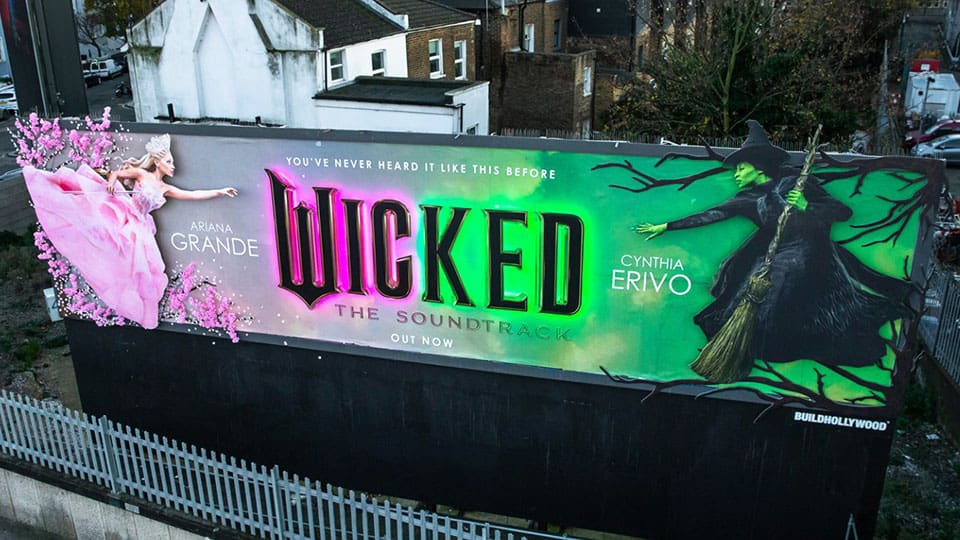 Wicked flies high in new OOH billboard | SignLink